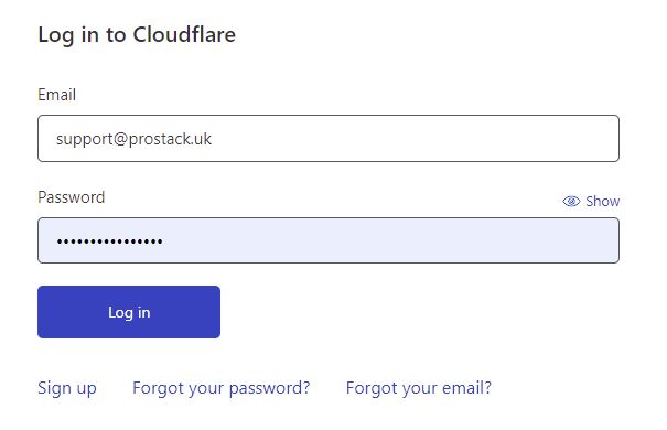 How do I add Prostack as a member to my Cloudflare account? - Knowledgebase - Prostack