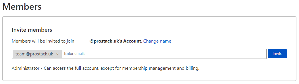 How do I add Prostack as a member to my Cloudflare account? - Knowledgebase - Prostack